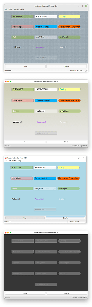 New multi-platform custom text control widget - wxPython Dev - Discuss wxPython