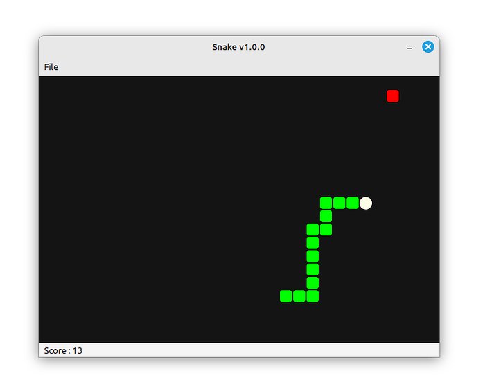 Open source snake game - wxPython Dev - Discuss wxPython