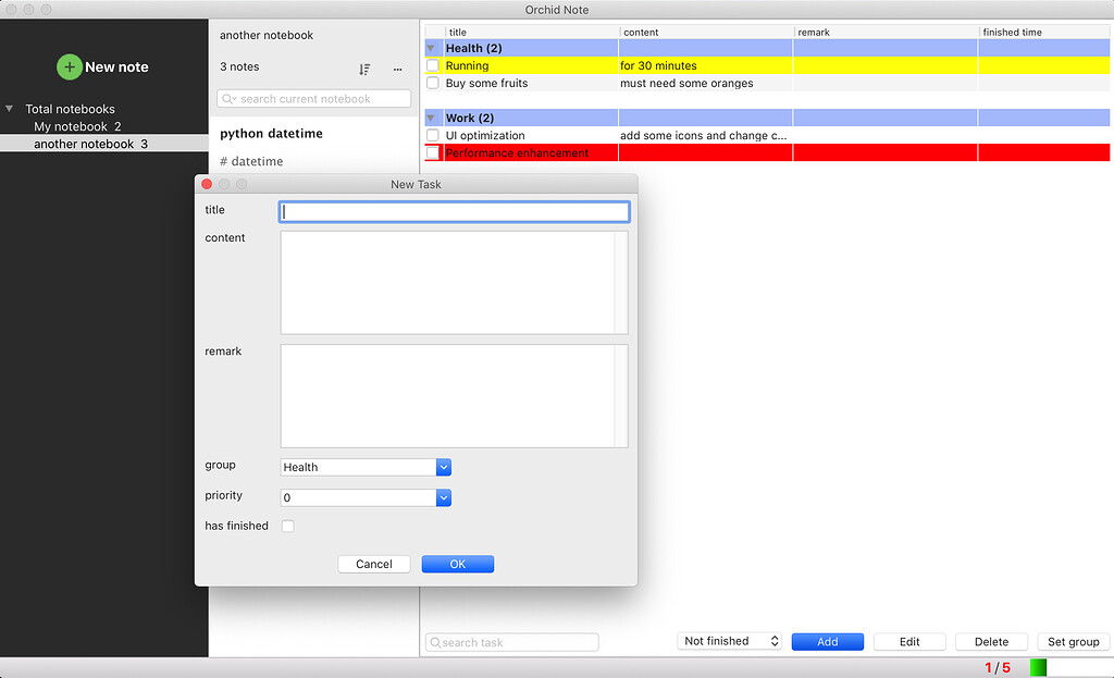 I wrote a simple note-taking app - wxPython Users - Discuss wxPython