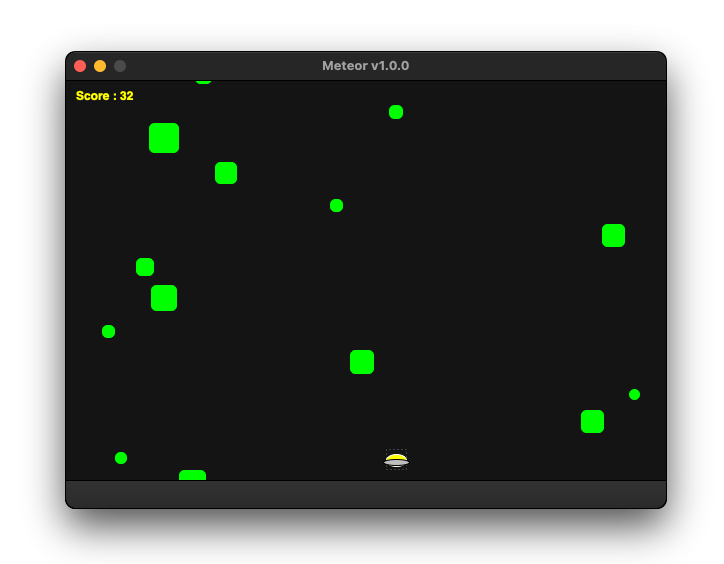 Open source meteor game - wxPython Dev - Discuss wxPython