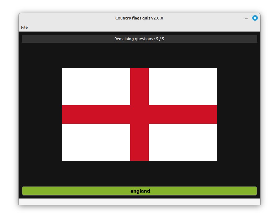 Open source country flags quiz game - wxPython Dev - Discuss wxPython