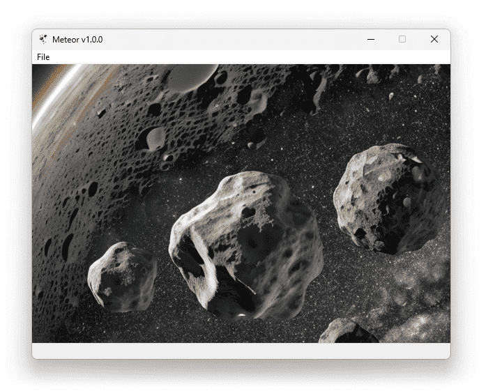 Open source meteor game - wxPython Dev - Discuss wxPython