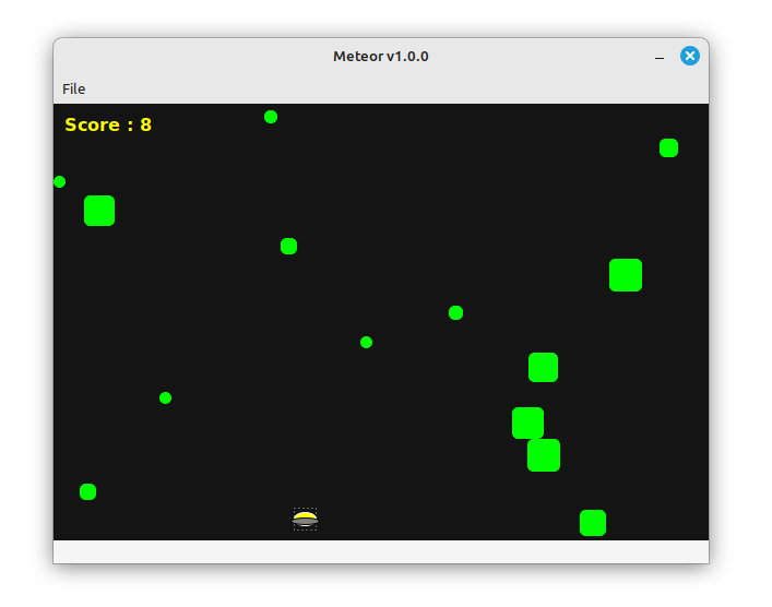 Open source meteor game - wxPython Dev - Discuss wxPython